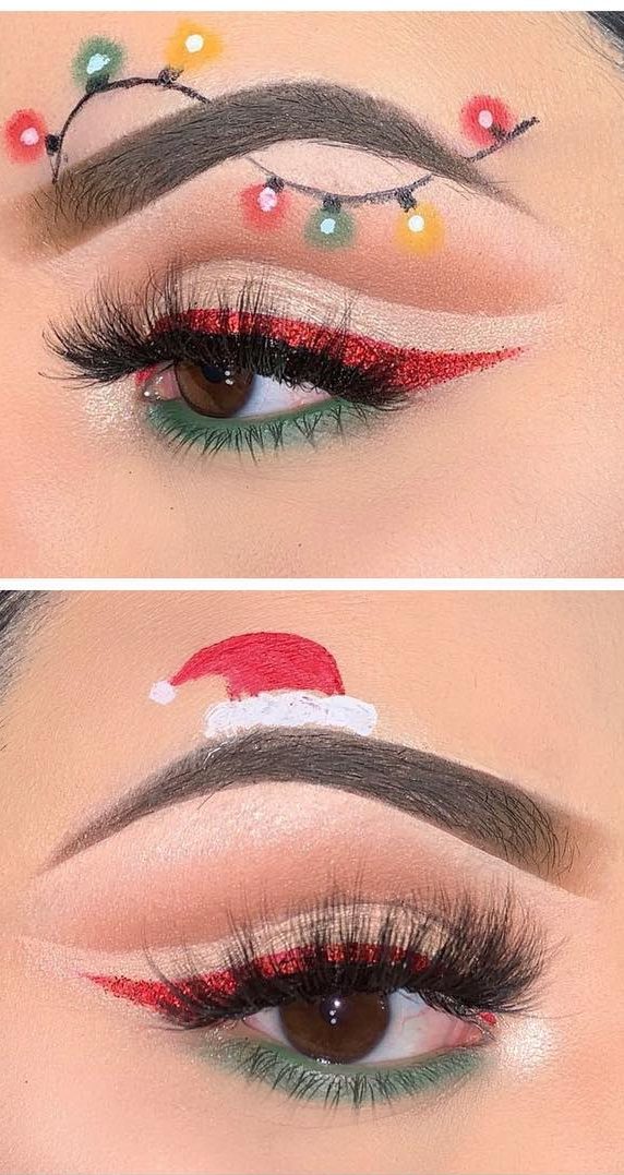 50 Festive Christmas Makeup Ideas for Beauty Lovers