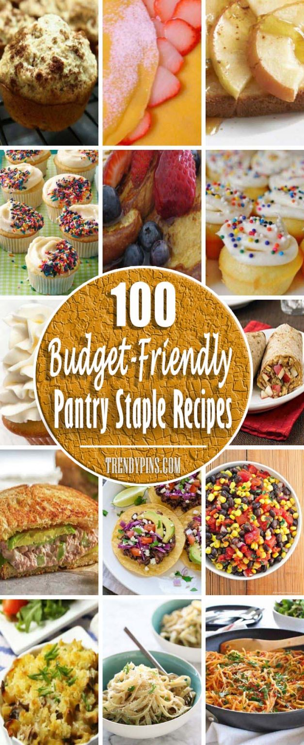 100 Budget-Friendly Pantry Staple Recipes