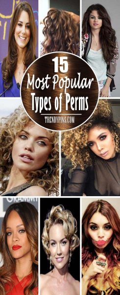 15 Most Popular Types of Perms - Trendy Pins
