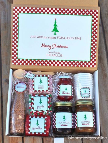 30 Food Christmas Gift Baskets & Boxes