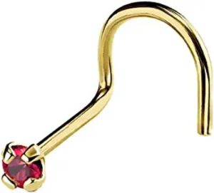 12 Most Popular Types Of Nose Rings -Styles And Designs