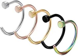 12 Most Popular Types Of Nose Rings -Styles And Designs