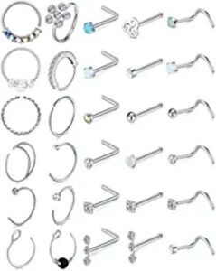 12 Most Popular Types Of Nose Rings -Styles And Designs