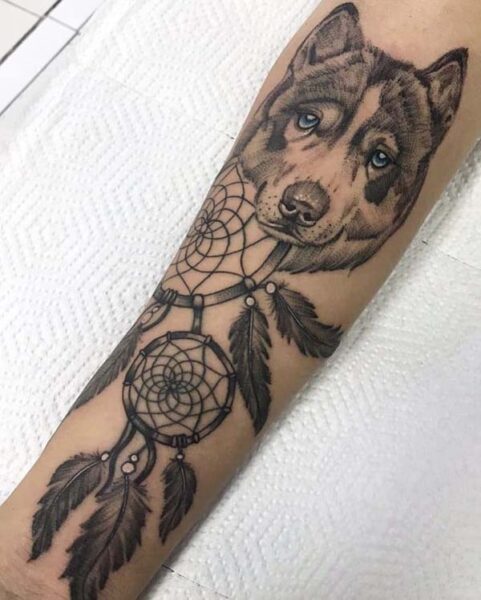 25 Forearm Dream Catcher Tattoo Ideas and Designs