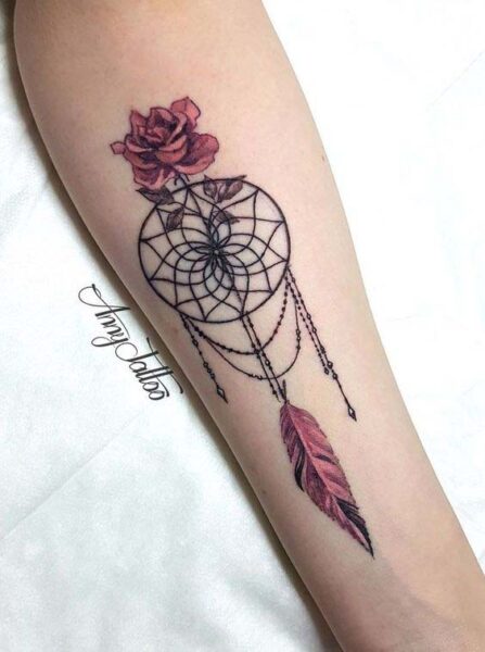 25 Forearm Dream Catcher Tattoo Ideas and Designs