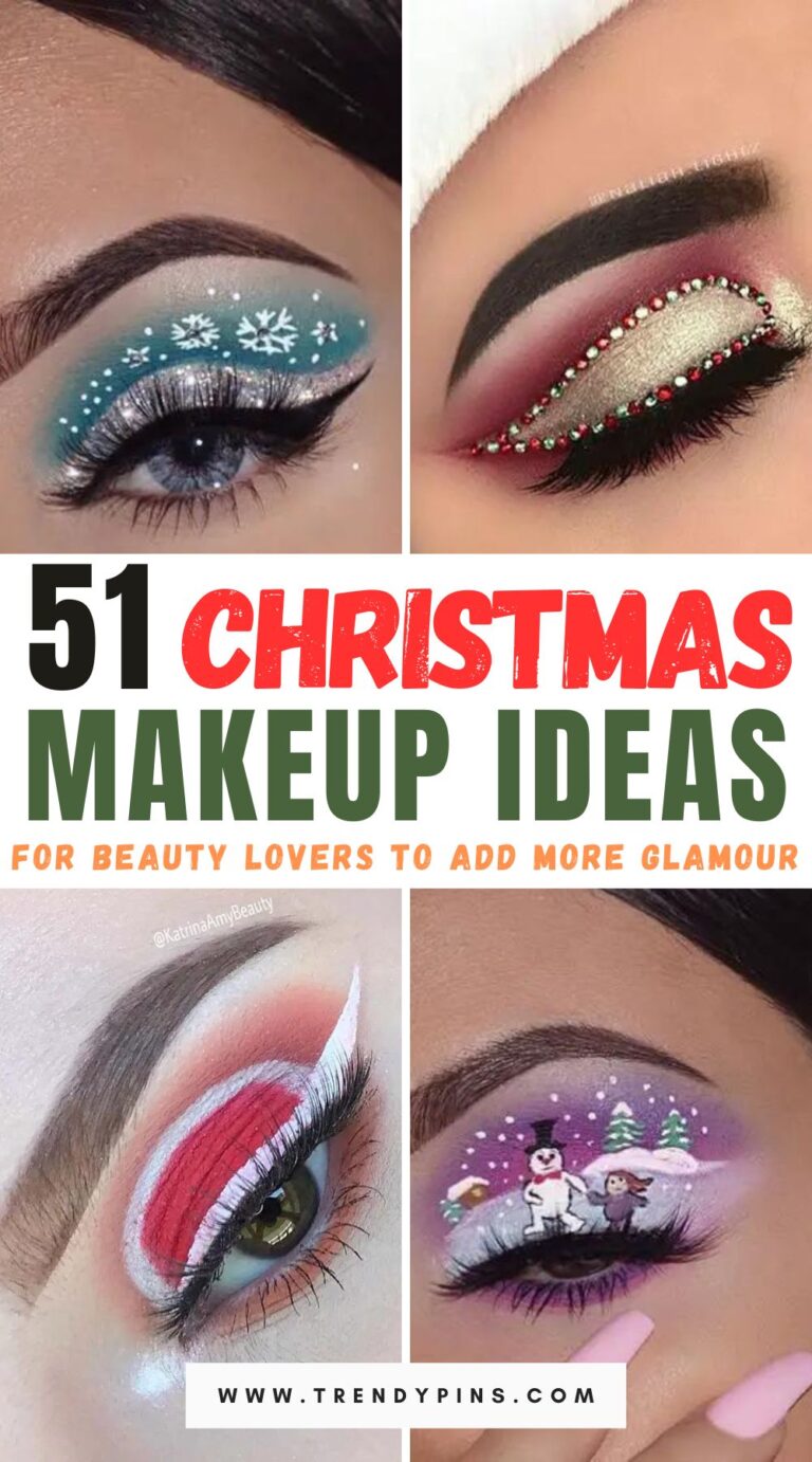 50 Festive Christmas Makeup Ideas for Beauty Lovers