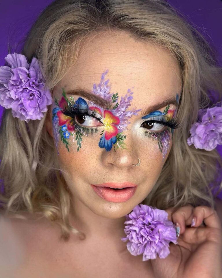 24 Floral-Inspired Eyeshadow Looks for a Natural Spring Vibe