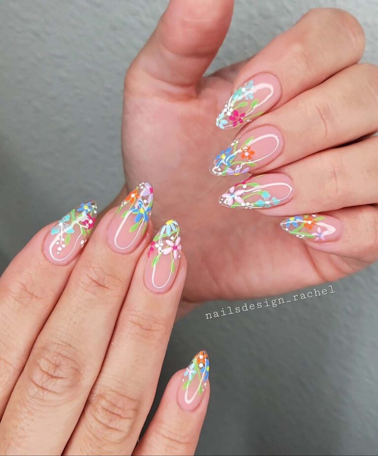 25 Fresh and Floral Spring Nail Designs to Blossom Your Look