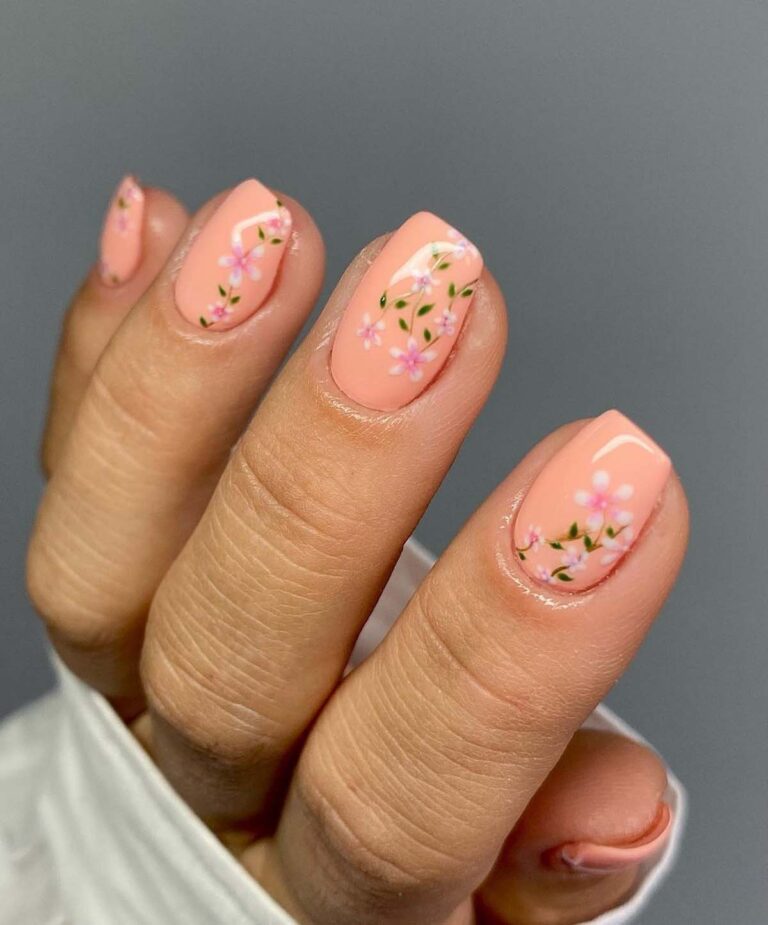 25 Fresh and Floral Spring Nail Designs to Blossom Your Look