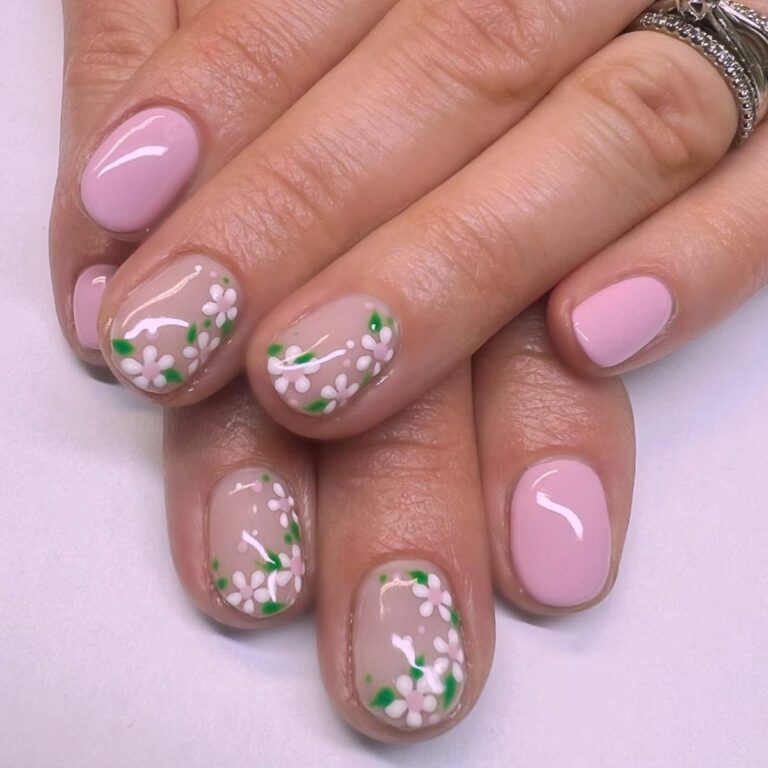 25 Fresh and Floral Spring Nail Designs to Blossom Your Look