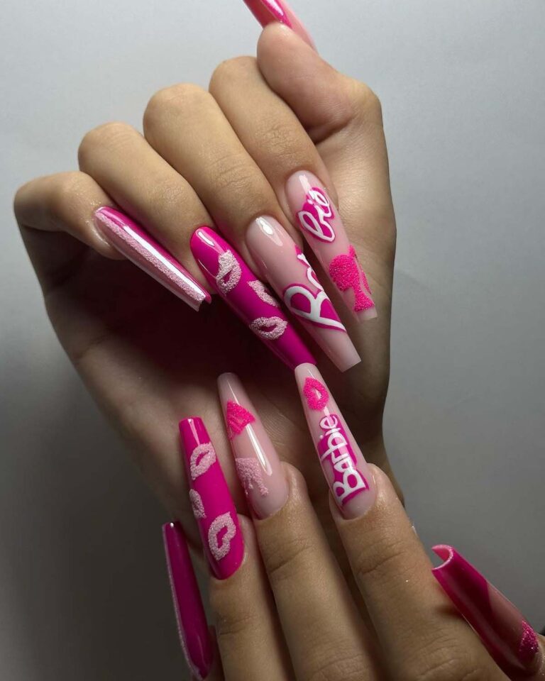 29 Barbie Nail Ideas: Unleash Your Inner Doll with Glamorous Nail Designs