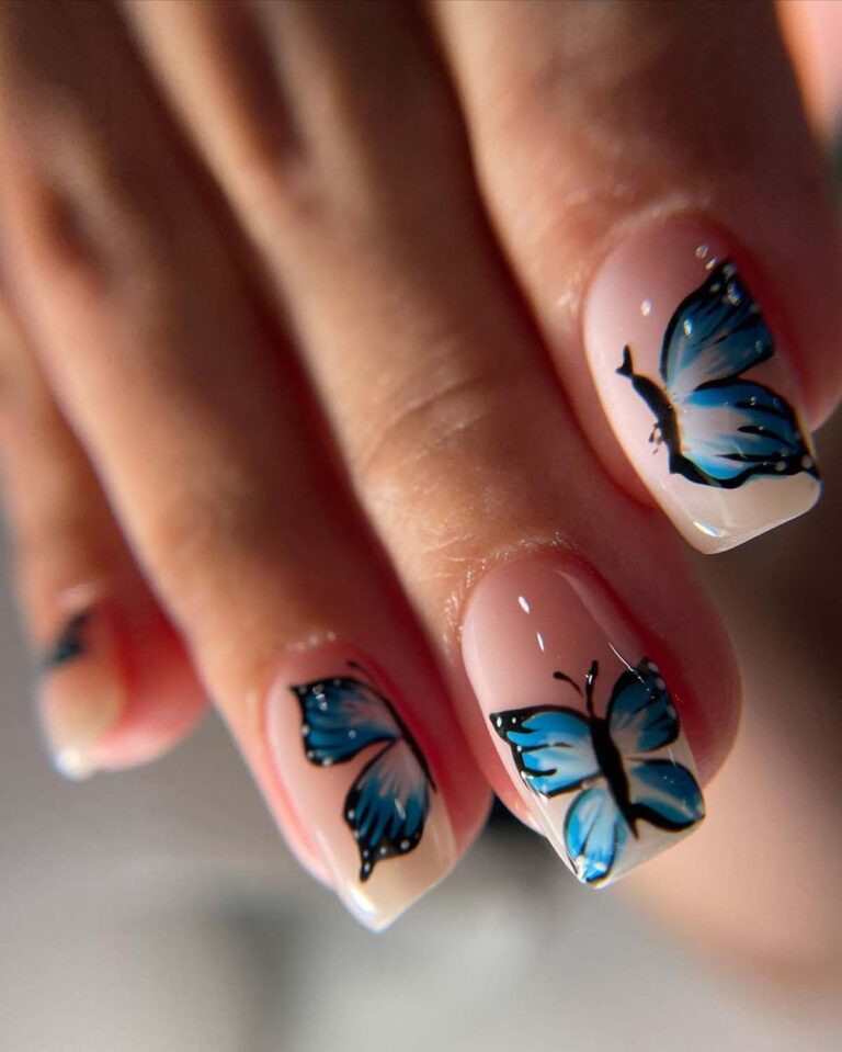 25 Butterfly Nail Designs to Embrace Spring's Freedom