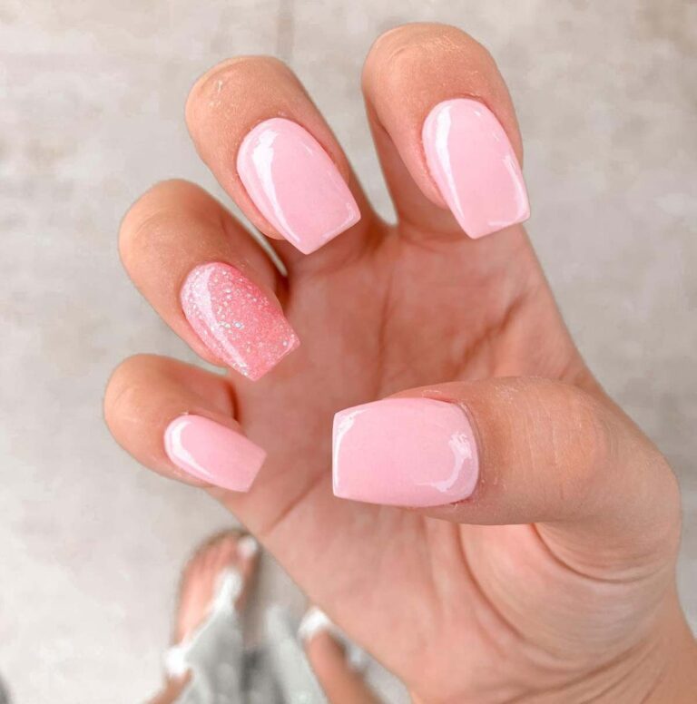 24 Spring Nail Designs with Sparkle to Try This Season