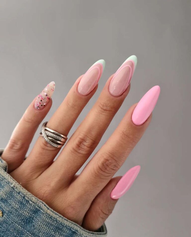 24 Spring Nail Designs with Sparkle to Try This Season