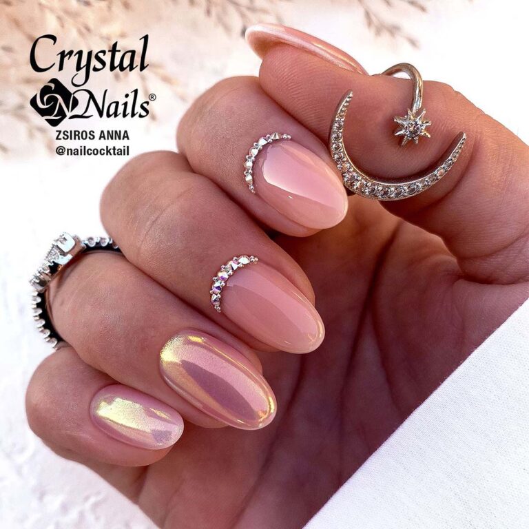 24 Spring Nail Designs with Sparkle to Try This Season