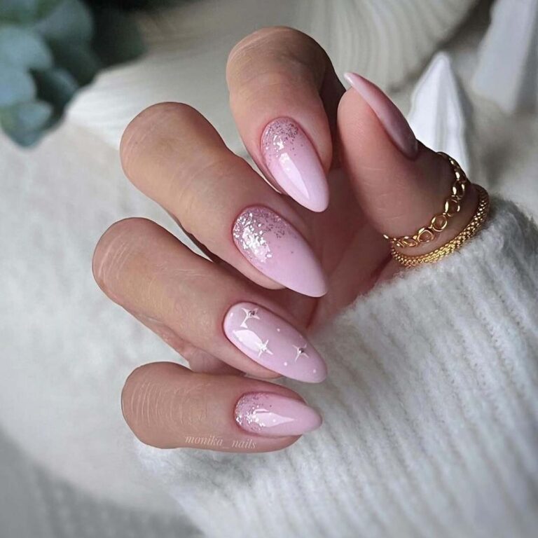 24 Spring Nail Designs with Sparkle to Try This Season