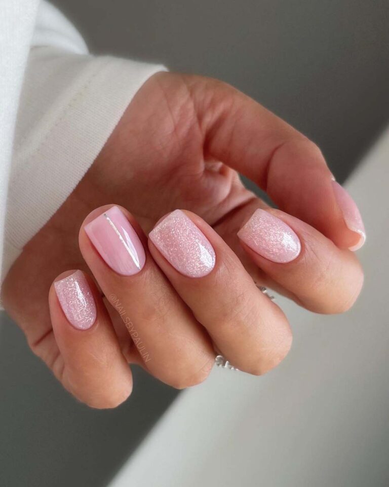 24 Spring Nail Designs with Sparkle to Try This Season