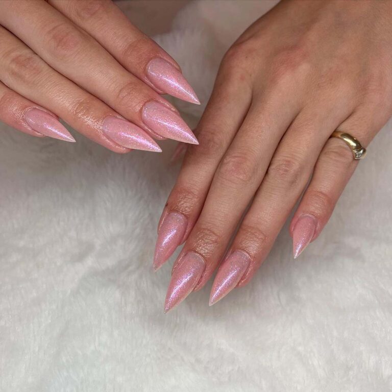 24 Spring Nail Designs with Sparkle to Try This Season