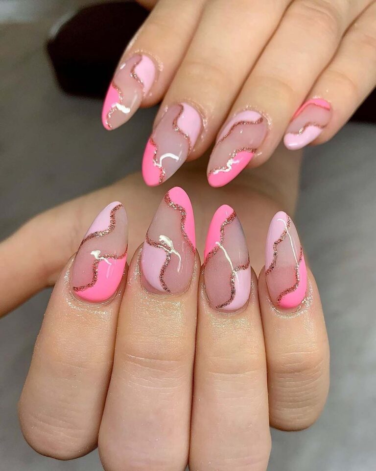 24 Spring Nail Designs with Sparkle to Try This Season