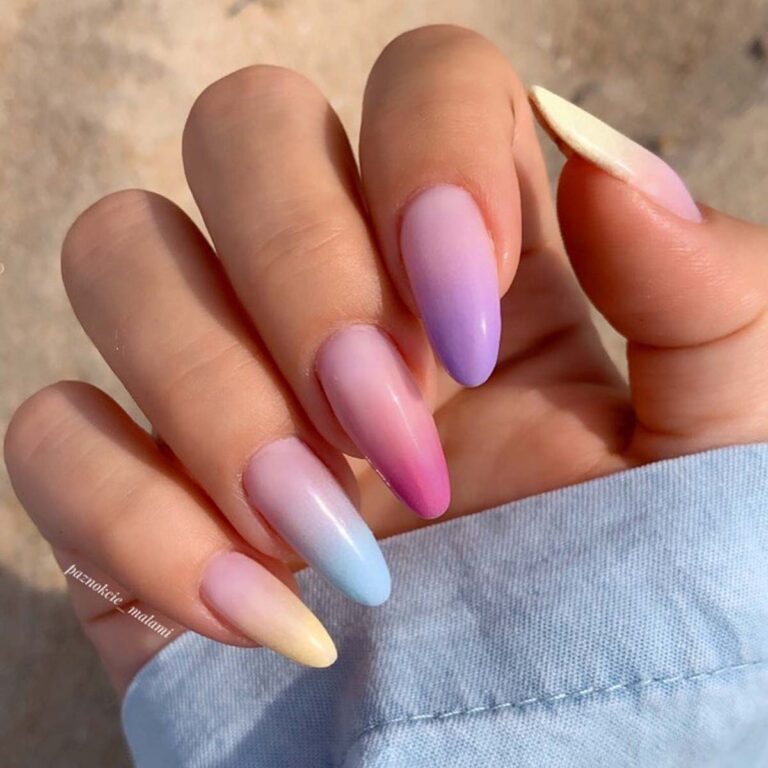 23 Spring Gradient Nails: Ombre Inspo for a Colorful Look