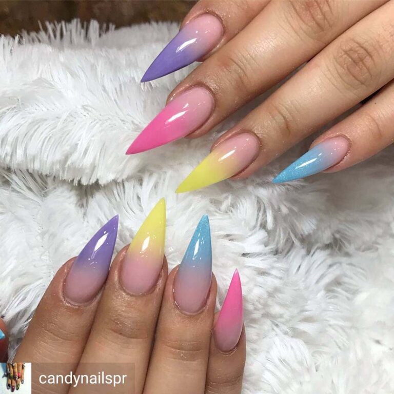 23 Spring Gradient Nails: Ombre Inspo for a Colorful Look