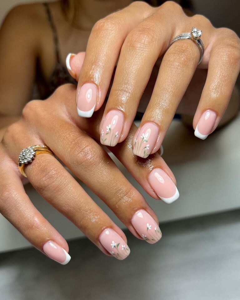 24 Stunning Spring Nail Designs for Mid-Length Nails