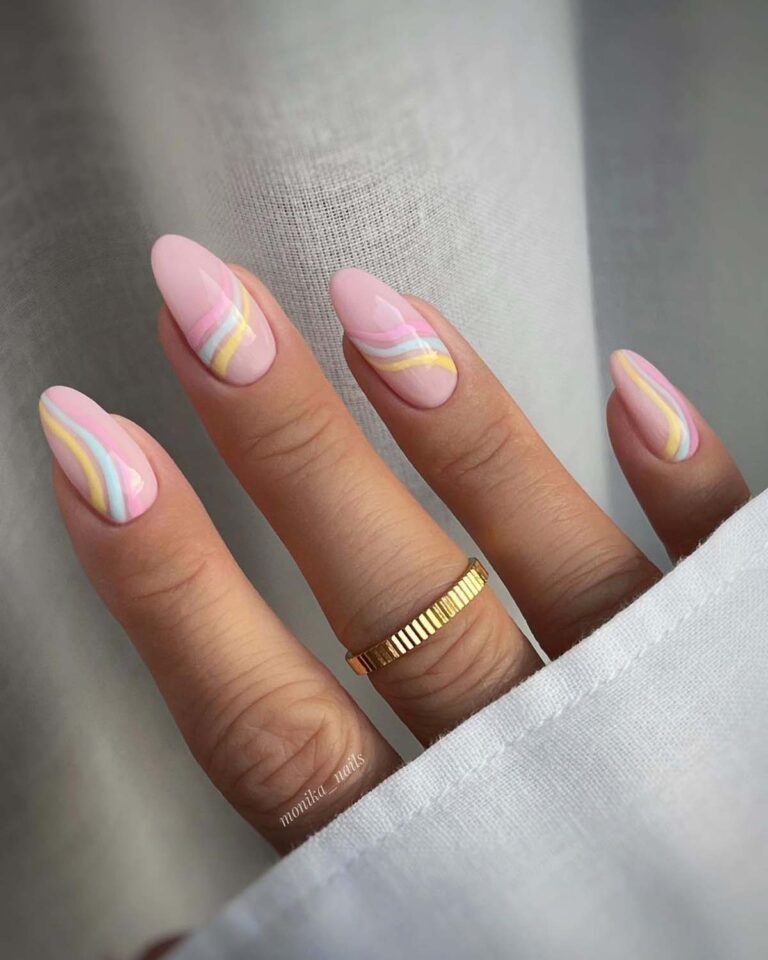 24 Stunning Spring Nail Designs for Mid-Length Nails