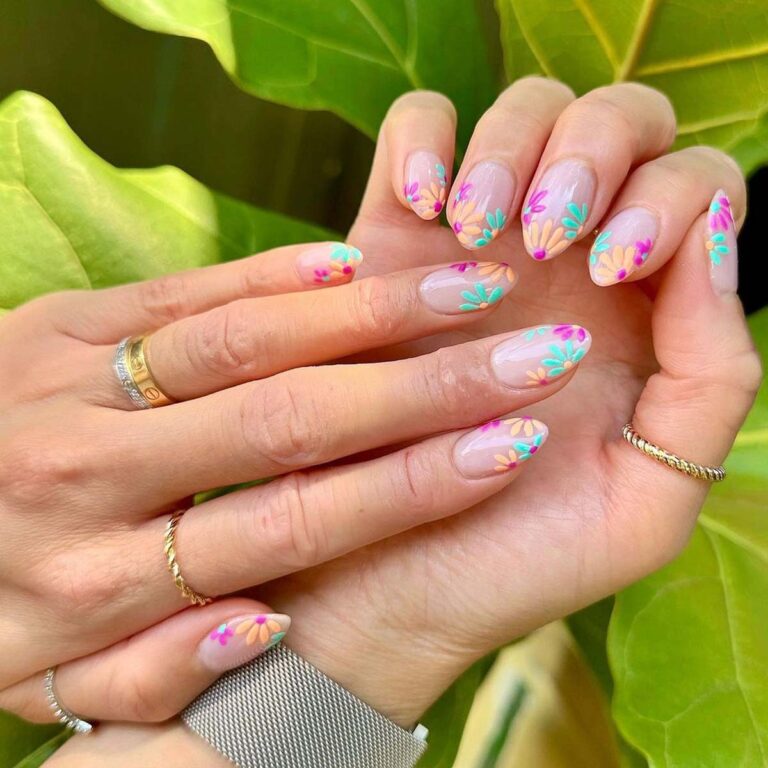 24 Stunning Spring Nail Designs for Mid-Length Nails