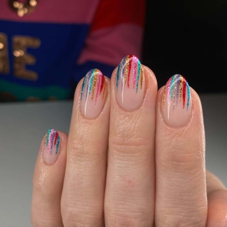 27 Spring Nails with Glitter: A Dazzling Trend for a Sparkling Season