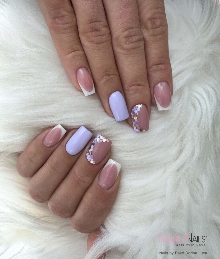 27 Spring Nails with Glitter: A Dazzling Trend for a Sparkling Season