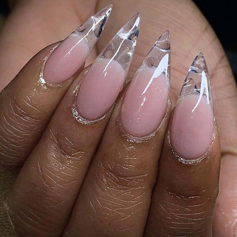 24 Whimsical Raindrop Nail Art Ideas for April Showers