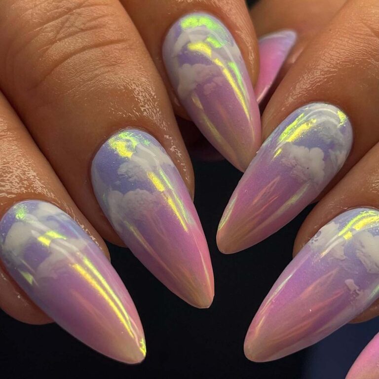 27 Stunning Colorful Chrome Nail Ideas to Embrace Vibrance