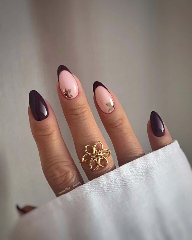 24 Stunning Fall French Almond Nail Ideas to Inspire Your Next Manicure