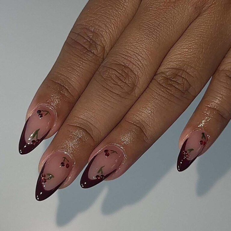 24 Stunning Fall French Almond Nail Ideas to Inspire Your Next Manicure