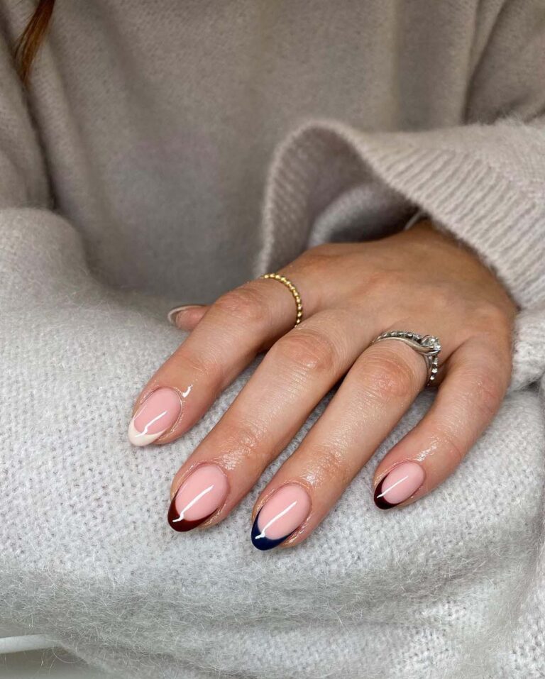 24 Stunning Fall French Almond Nail Ideas to Inspire Your Next Manicure