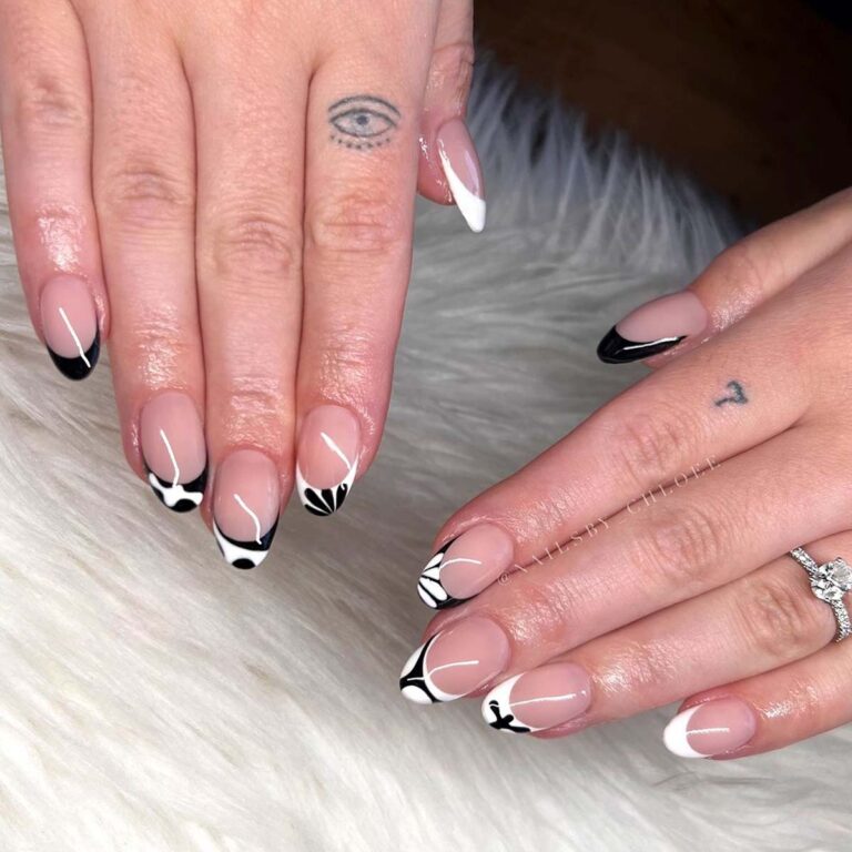 35 Eye-Catching Round Nail Designs to Try This Season