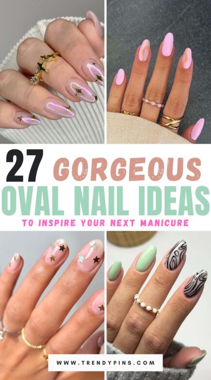 27 Amazing Oval Nail Designs You Can Try Today
