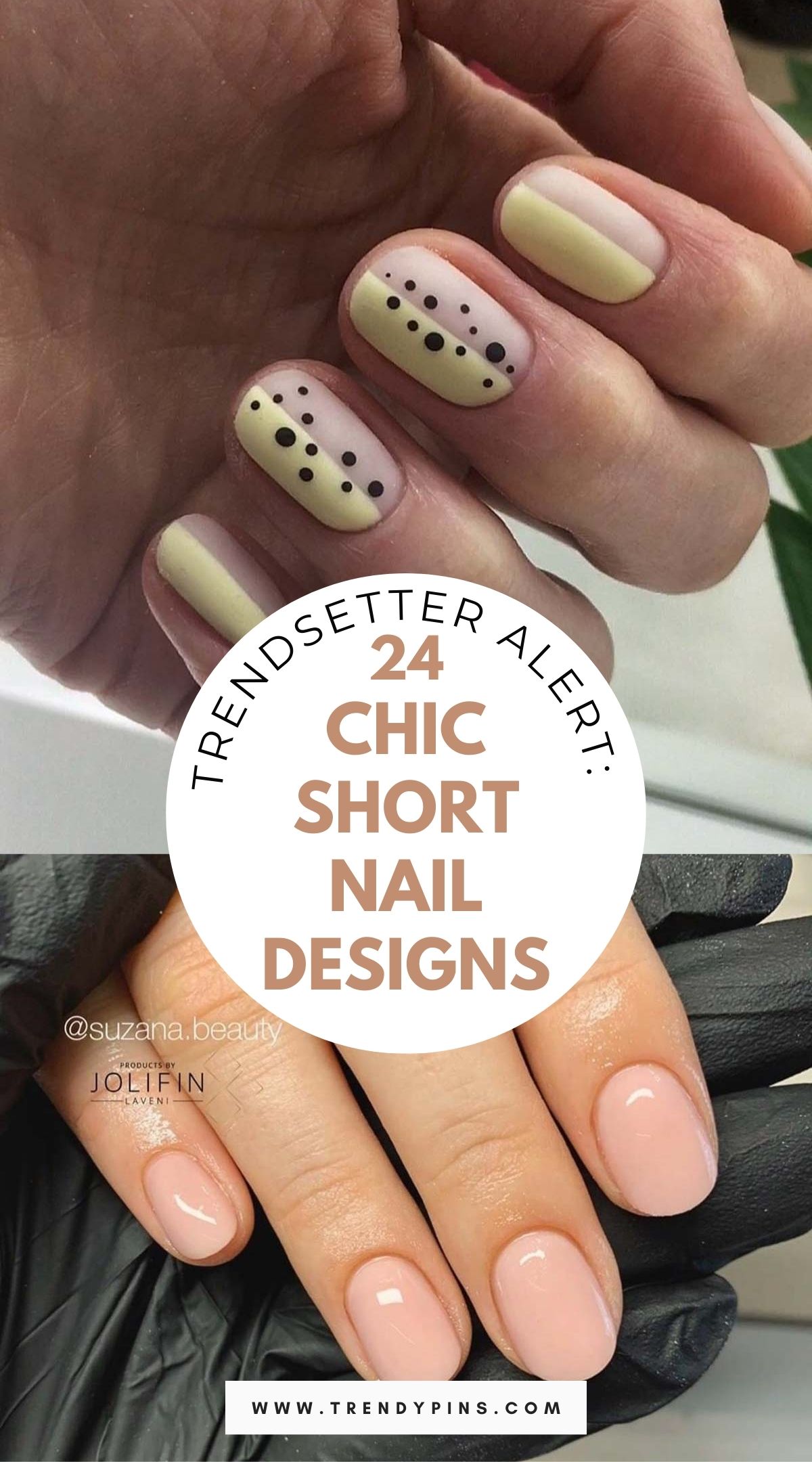 24 Chic and Simple Short Nail Designs for a Polished Look