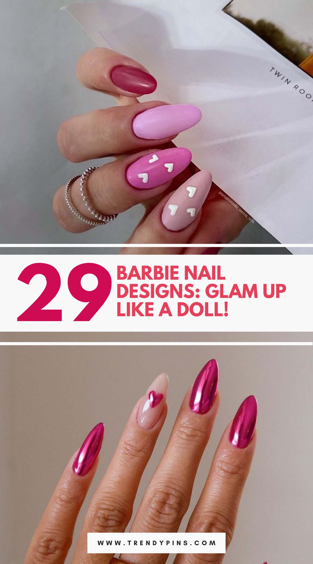 29 Barbie Nail Ideas: Unleash Your Inner Doll with Glamorous Nail Designs
