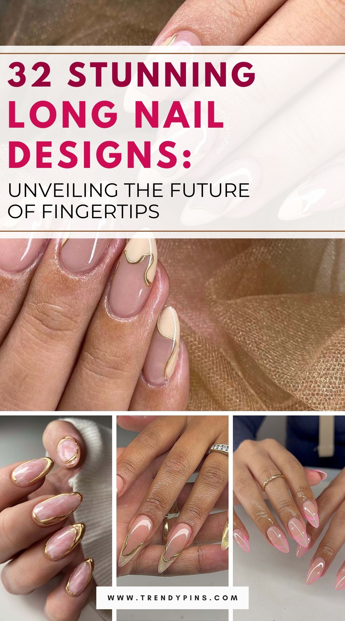 32 Breathtaking Long Nail Designs for a Glamorous Look