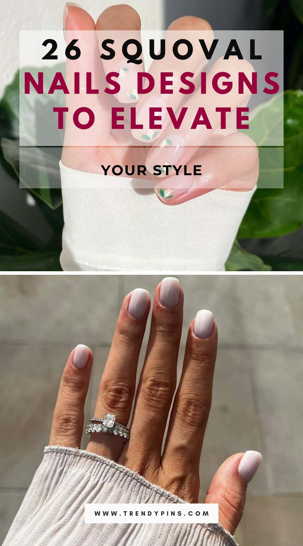 26 Fantastic Squoval Nails Designs You Need to Try Right Now