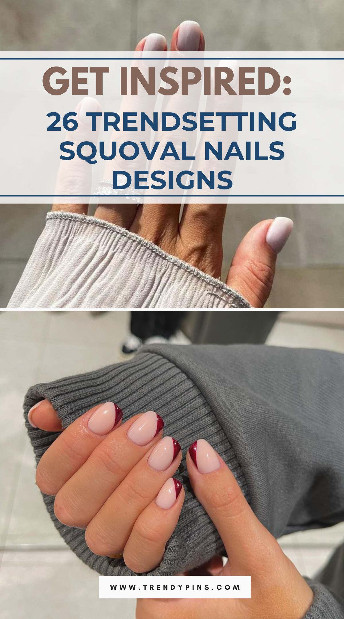 26 Fantastic Squoval Nails Designs You Need to Try Right Now