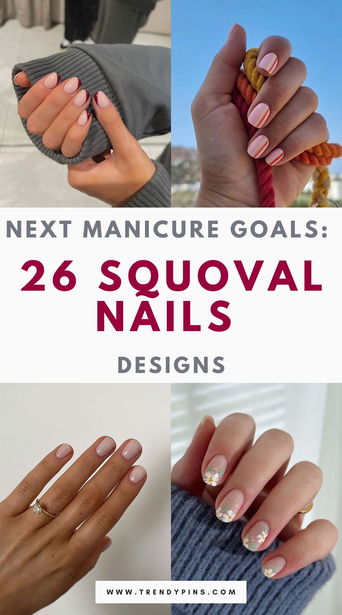26 Fantastic Squoval Nails Designs You Need to Try Right Now
