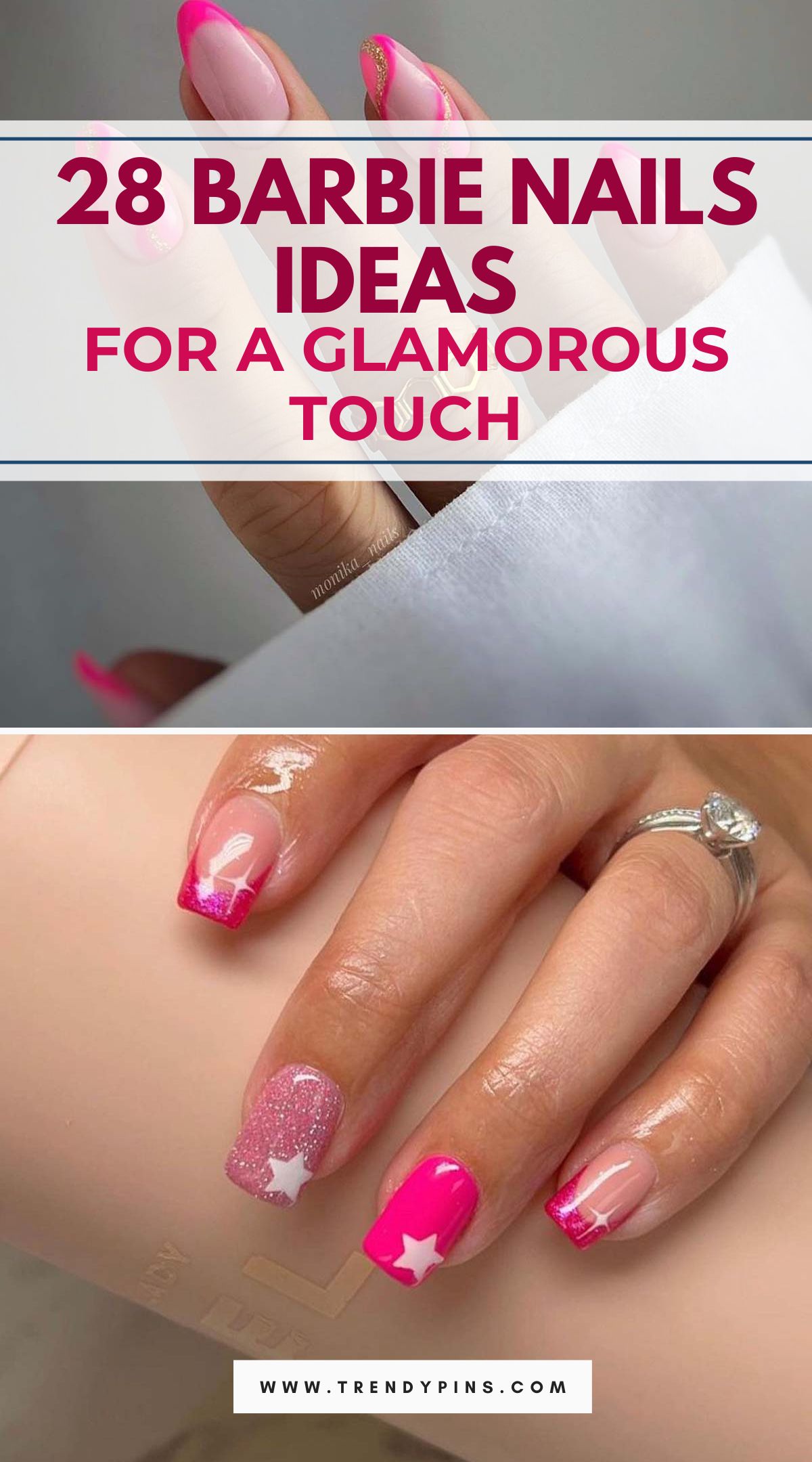 28 Stunning Barbie Nails Acrylic Ideas to Elevate Your Manicure Game