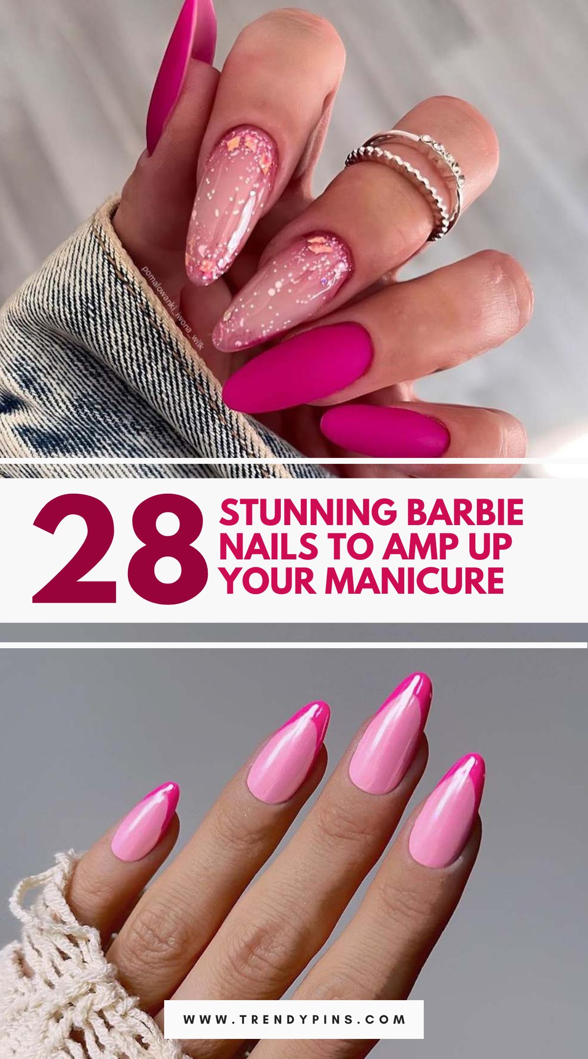 28 Stunning Barbie Nails Acrylic Ideas to Elevate Your Manicure Game