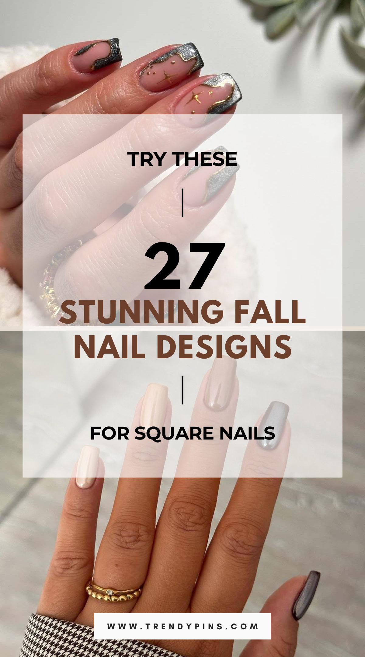 32 Amazing Fall Nail Designs for Square-Shaped Nails You Must Try