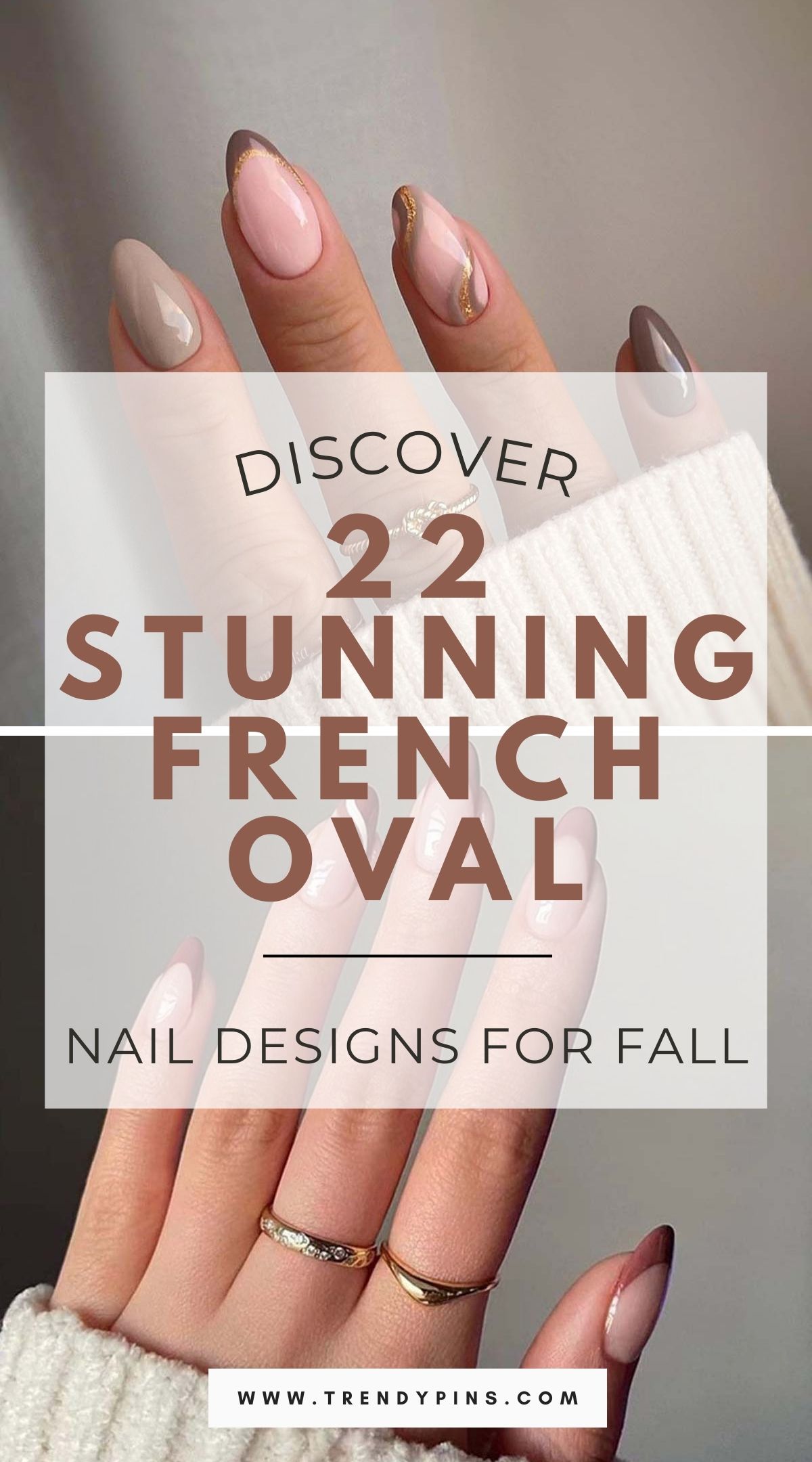 22 Amazing French Oval Nail Designs for Fall You Must Try