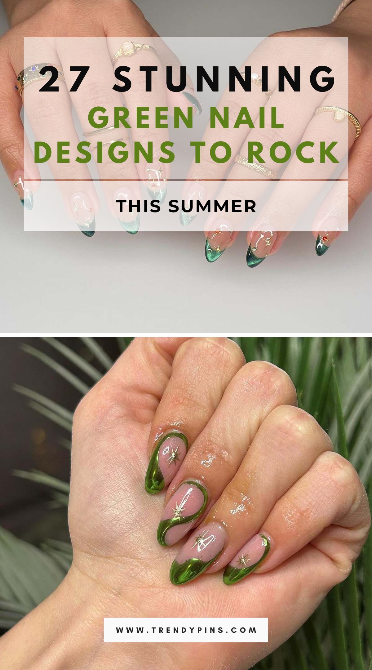 27 Stunning Green Nail Designs to Rock this Summer