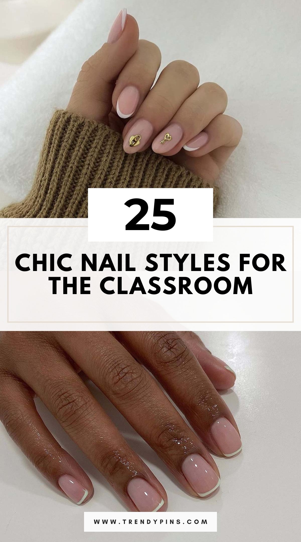 25 Chic and Trendy Nail Ideas Perfect for School Days