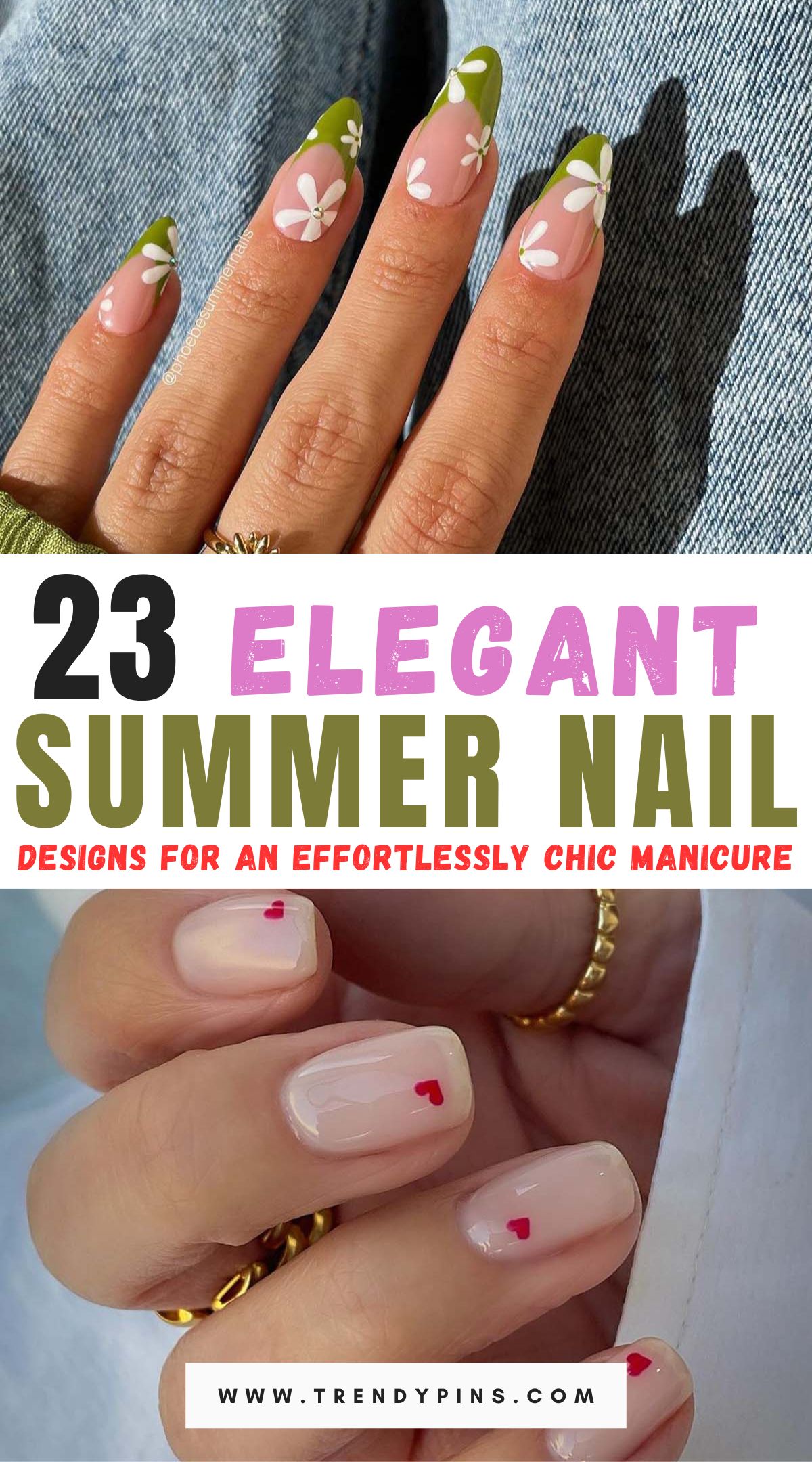 23 Beautiful Summer Nail Designs for the Perfect Chic Manicure
